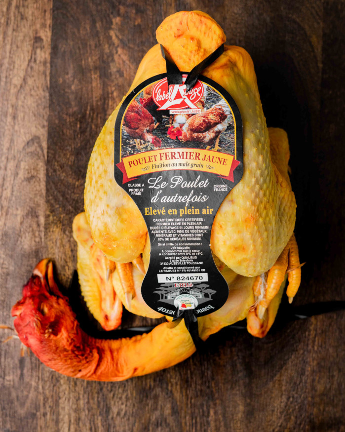 Poulet authentique label rouge | Oscar Traiteur